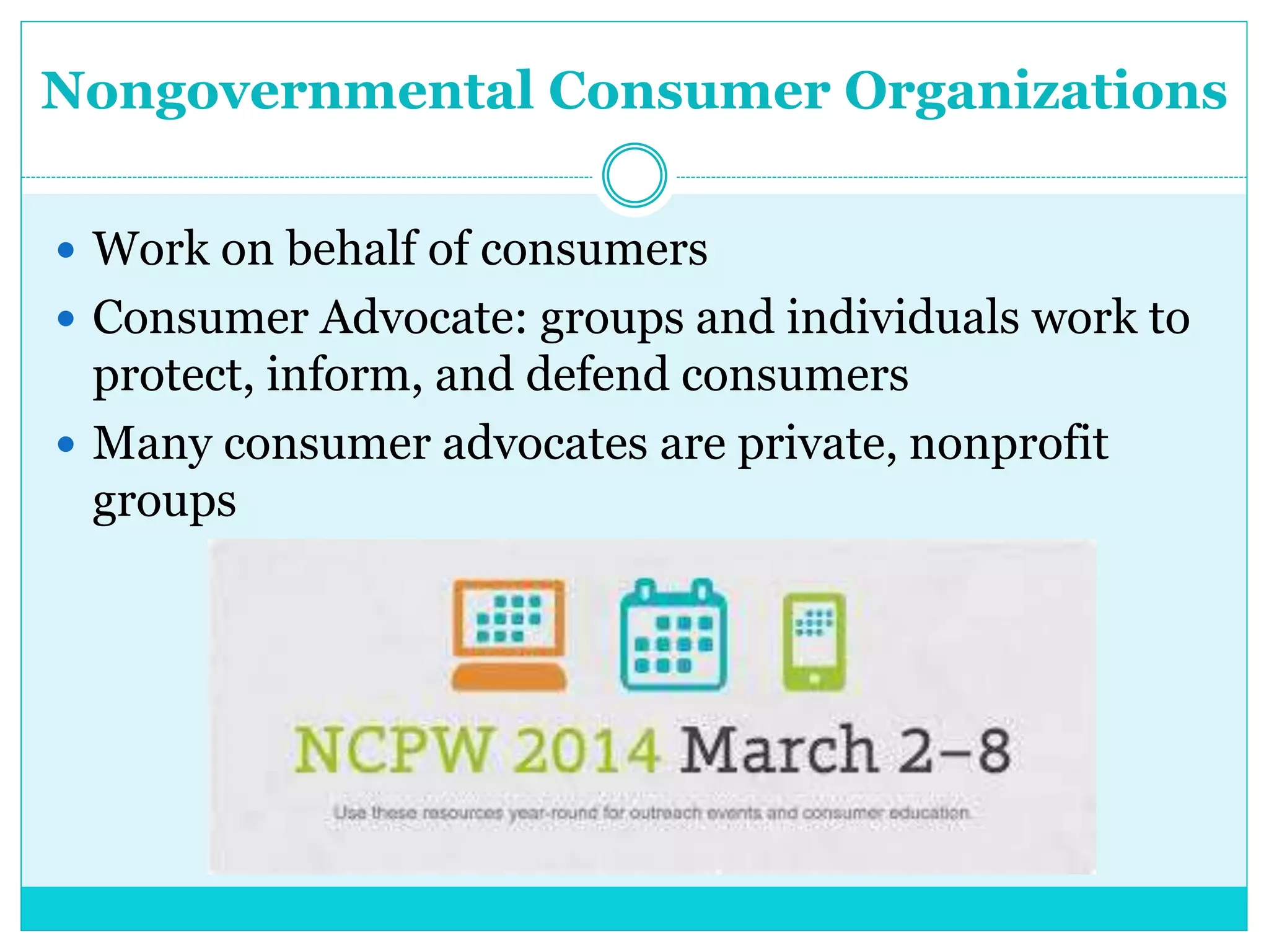 Consumer Protection Agencies.ppt
