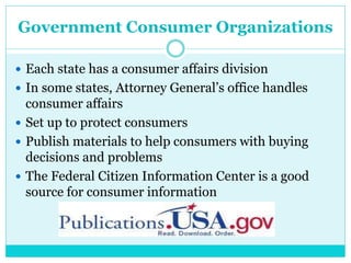 Consumer Protection Agencies.ppt