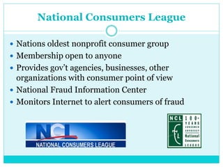 Consumer Protection Agencies.ppt