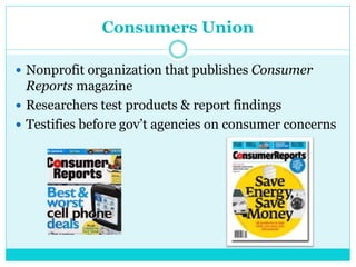 Consumer Protection Agencies.ppt