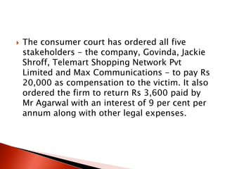 consumer protection caselets.pptx
