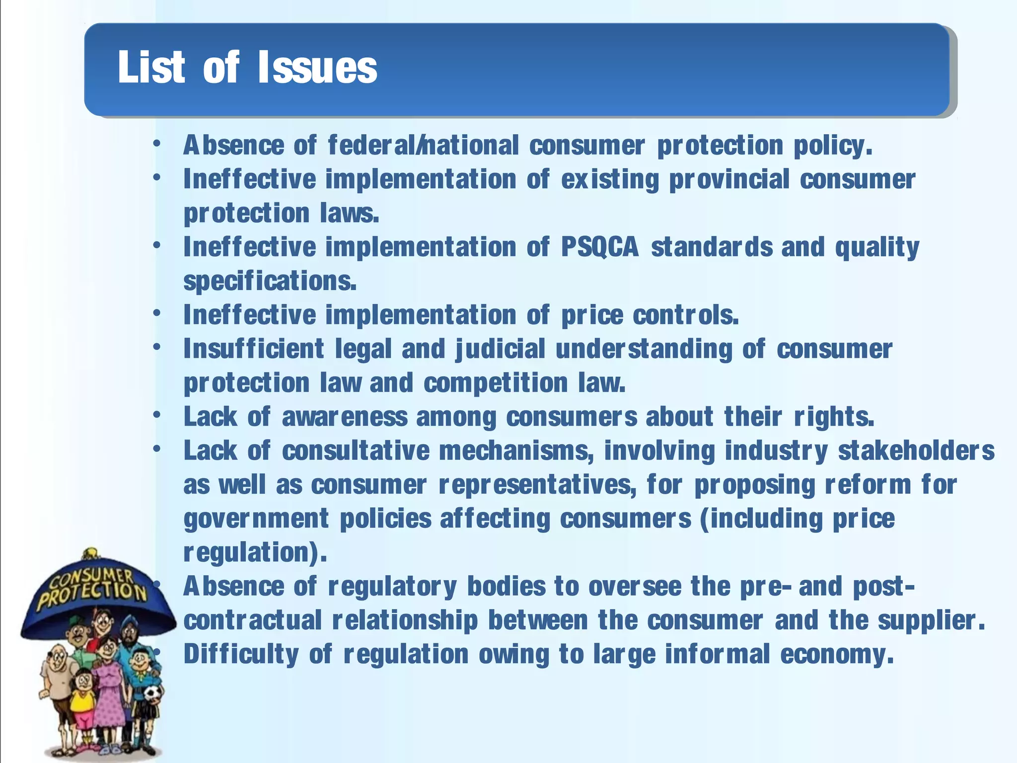 Consumer protection in Pakistan | PPT