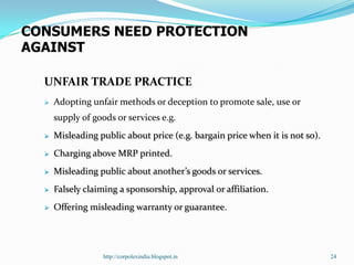 Consumer protection law | PPTX