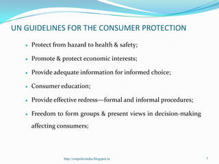 Consumer protection law | PPTX