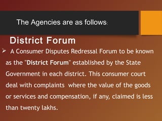 consumer protection and consumer forum | PPT