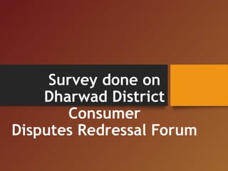 consumer protection and consumer forum | PPT