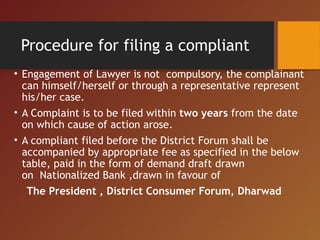 consumer protection and consumer forum | PPT