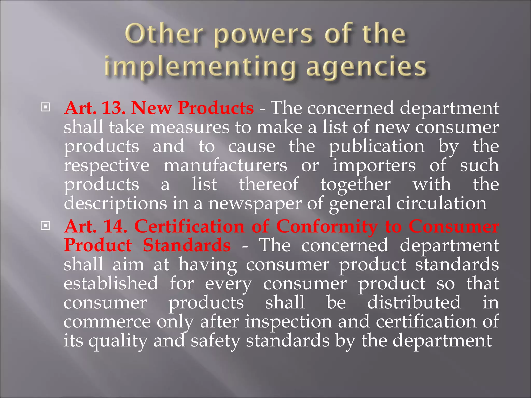 Consumer Protection | PPT