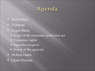Consumer Protection | PPT
