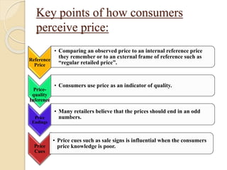 Consumer psychology and Pricing | PPTX