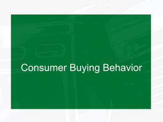 Consumer purchasing behaviour | PPT