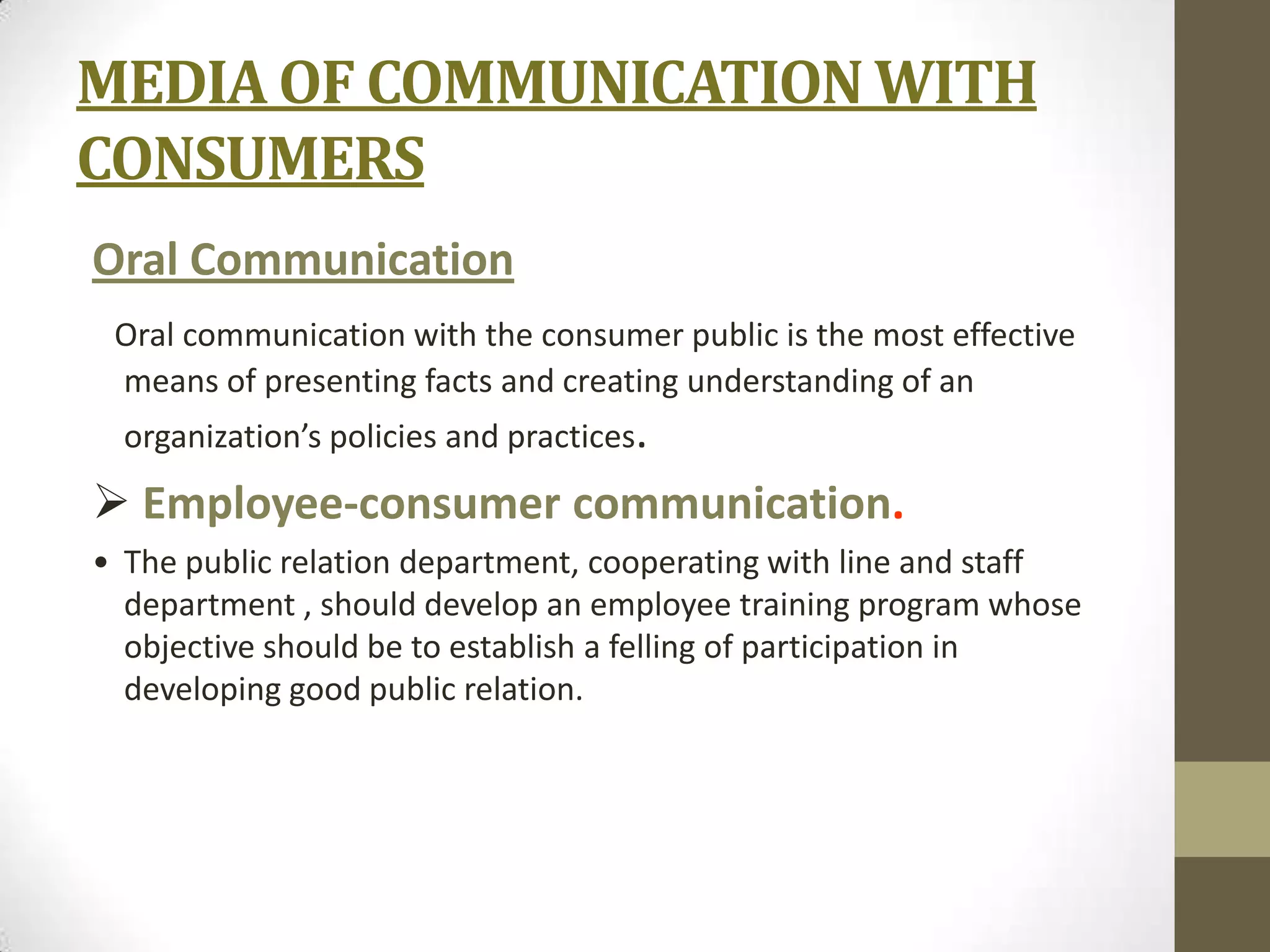 Consumer relation (2) | PPTX