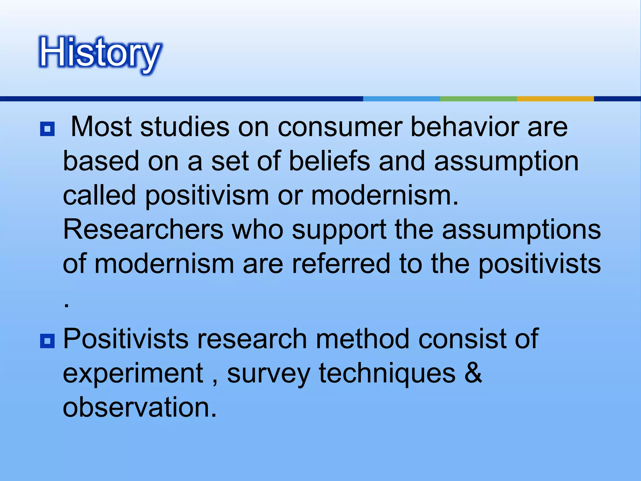 Consumer research | PPT