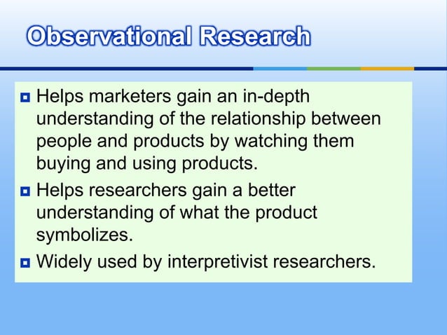 Consumer research | PPT