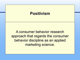 Consumer research | PPT