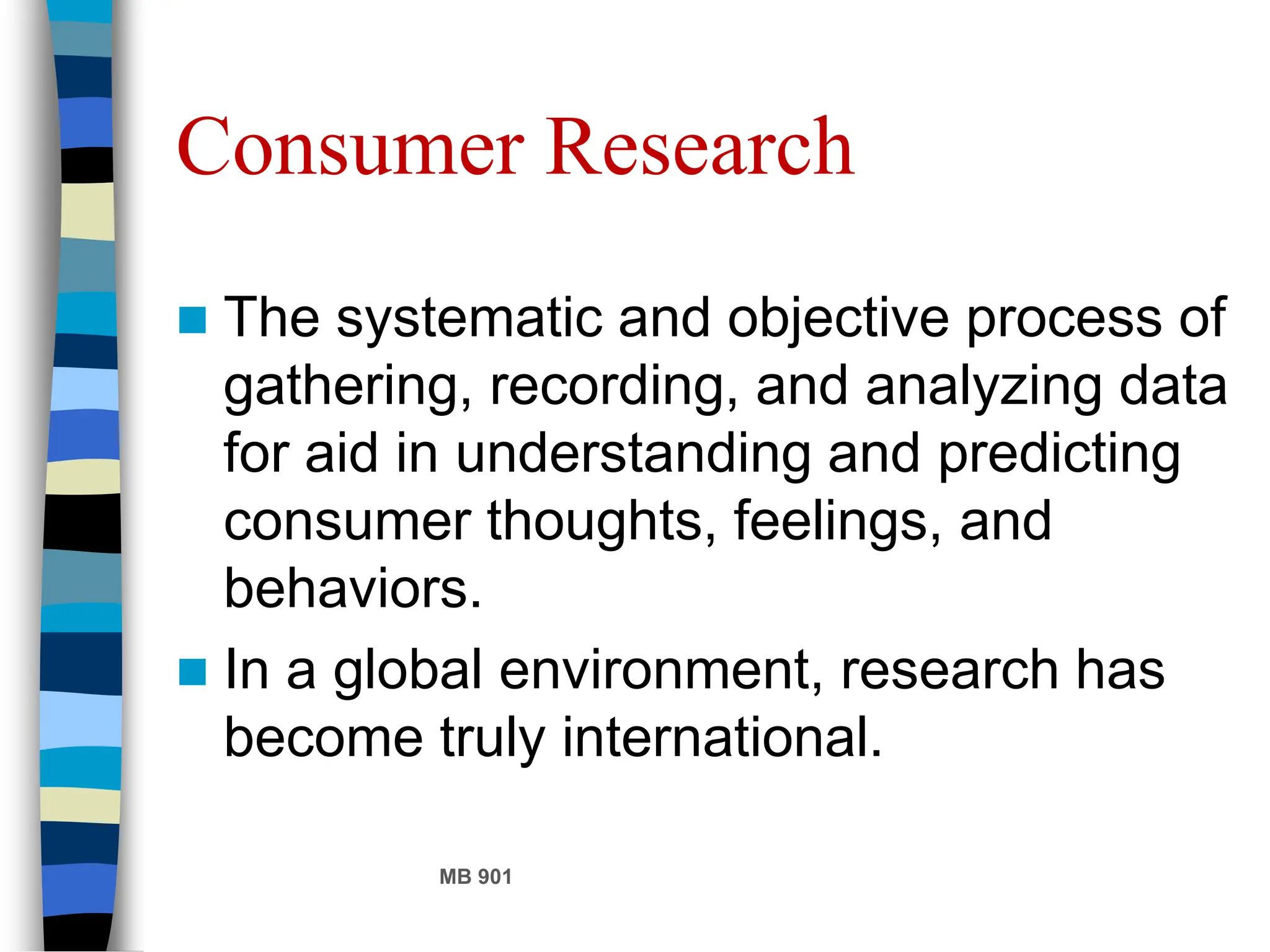 Consumer Research process and its detail | PPT | Education