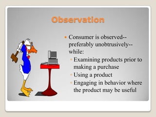 Consumer Reserch & Market Segmentation | PPT