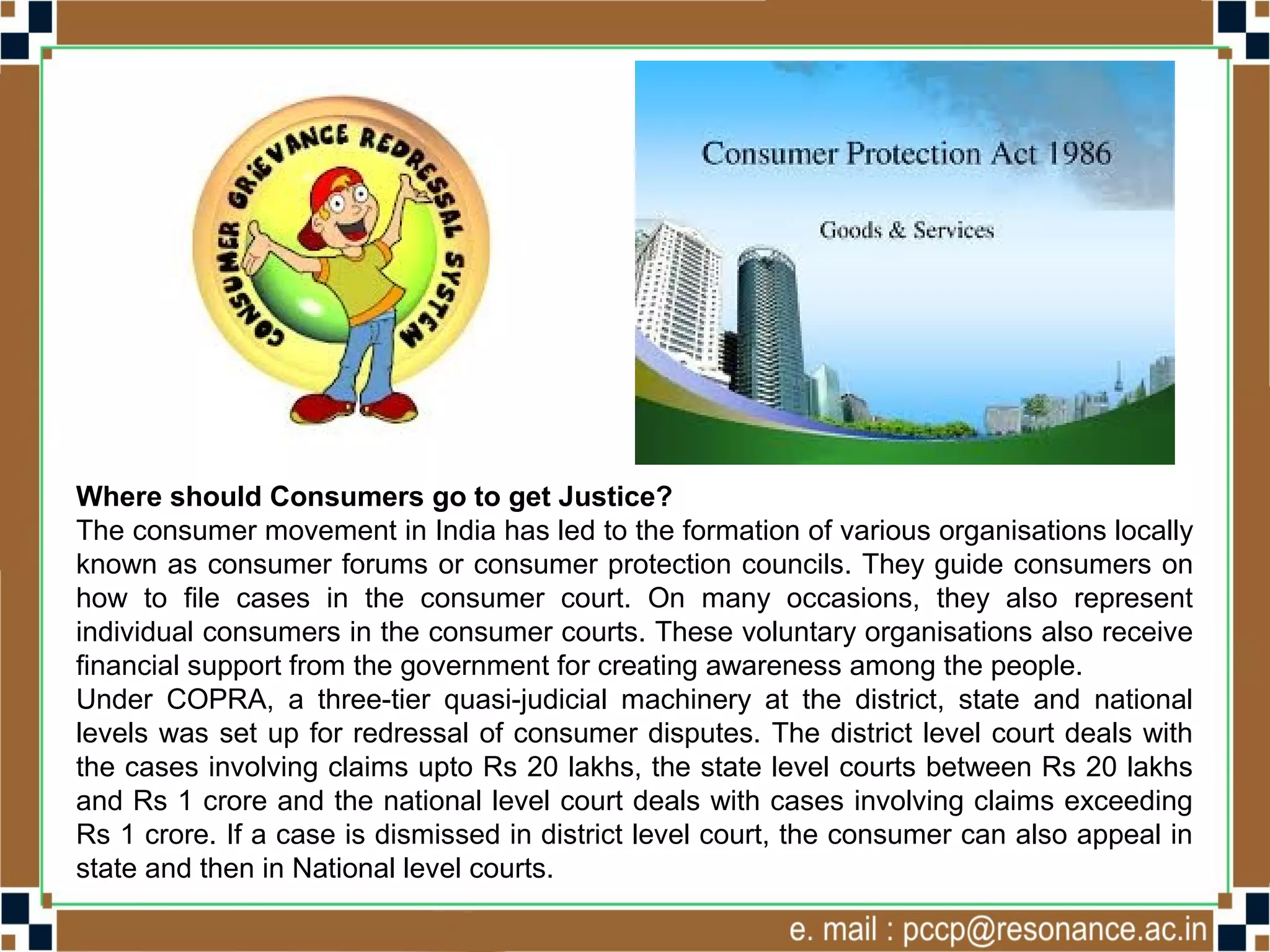 Consumer rights | PPSX
