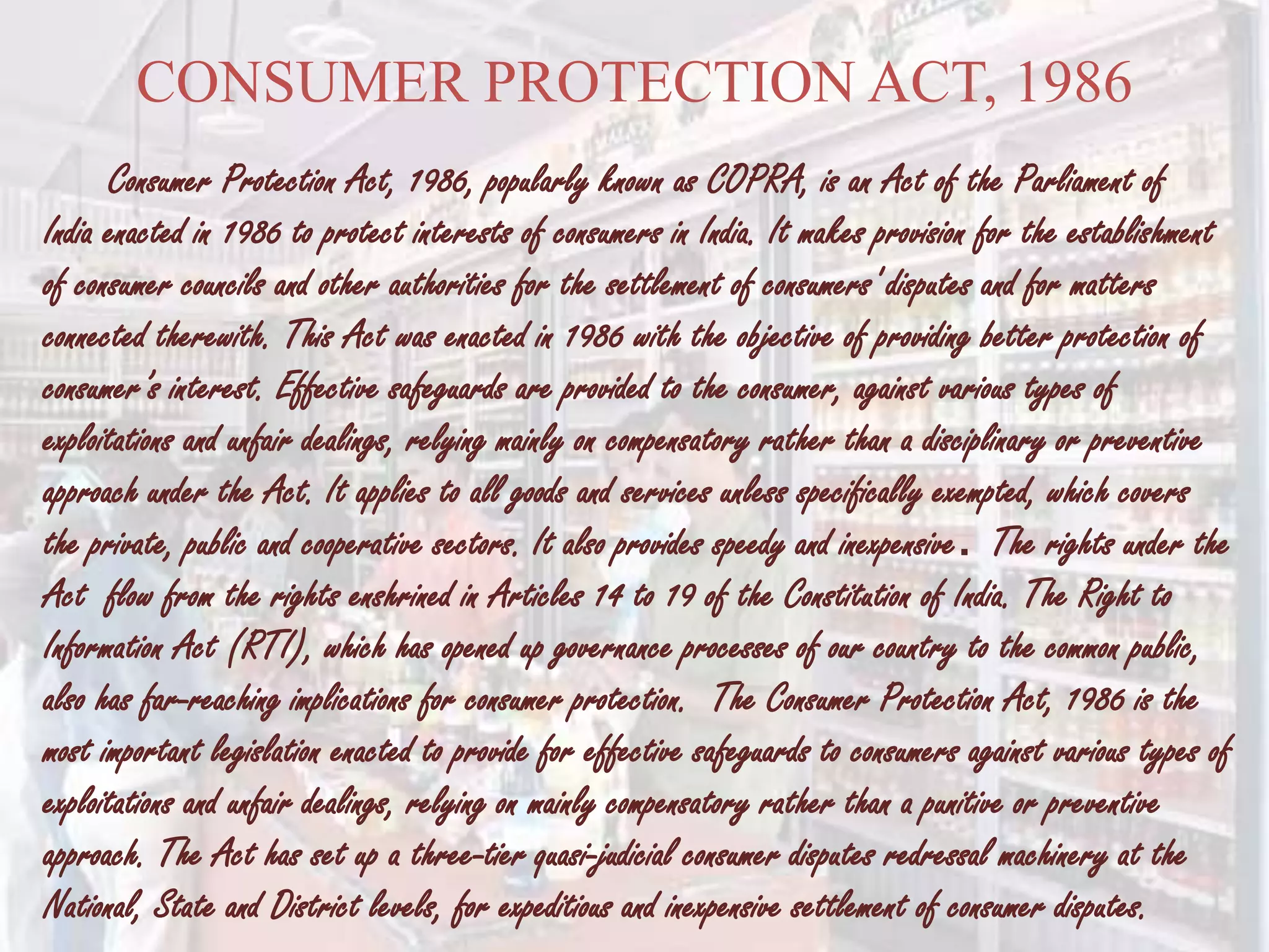 Consumer rights | PPTX