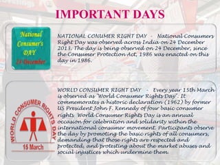 Consumer Rights And Its Importance