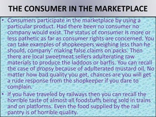 Consumer rights economics cbse class 10 | PPTX