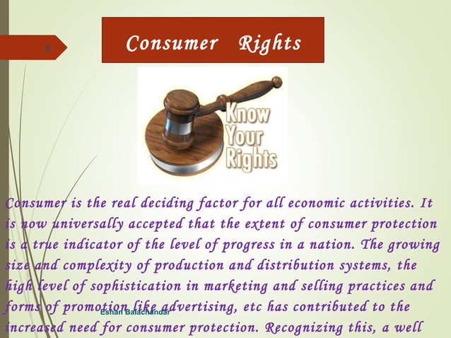 Consumer rights | PPT