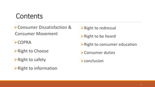 Consumer rights | PPTX | Consumer Issues | Business