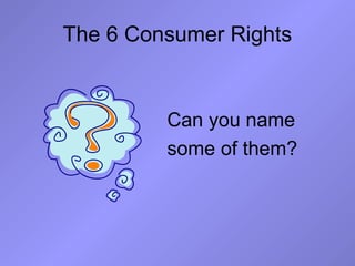 Consumer rights | PPT
