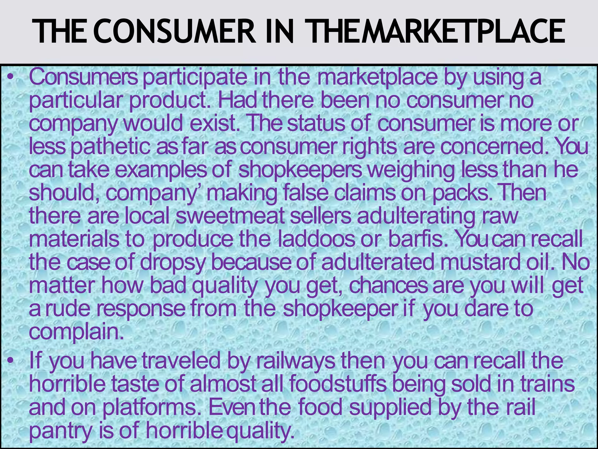 Consumer rights | PPTX