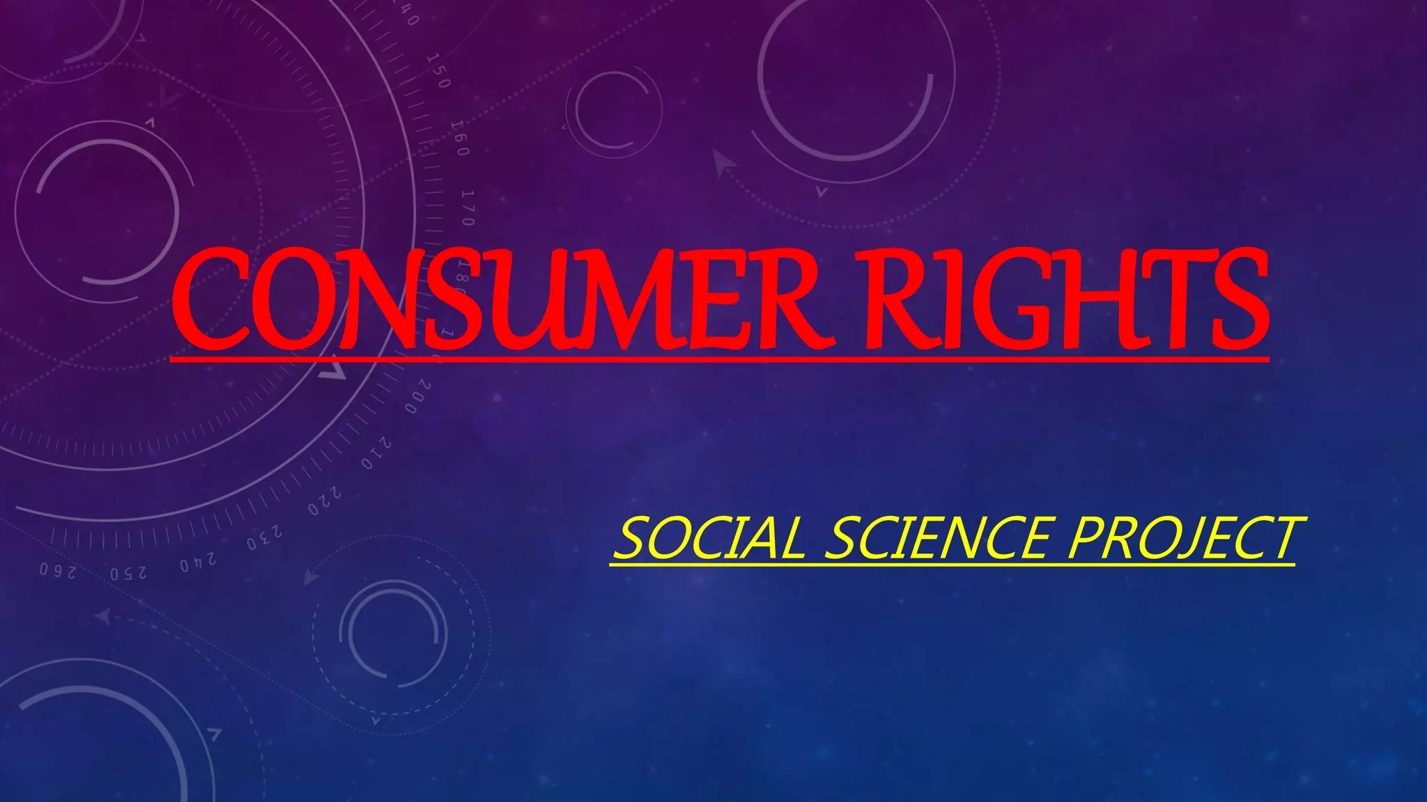 Consumer rights | PPTX