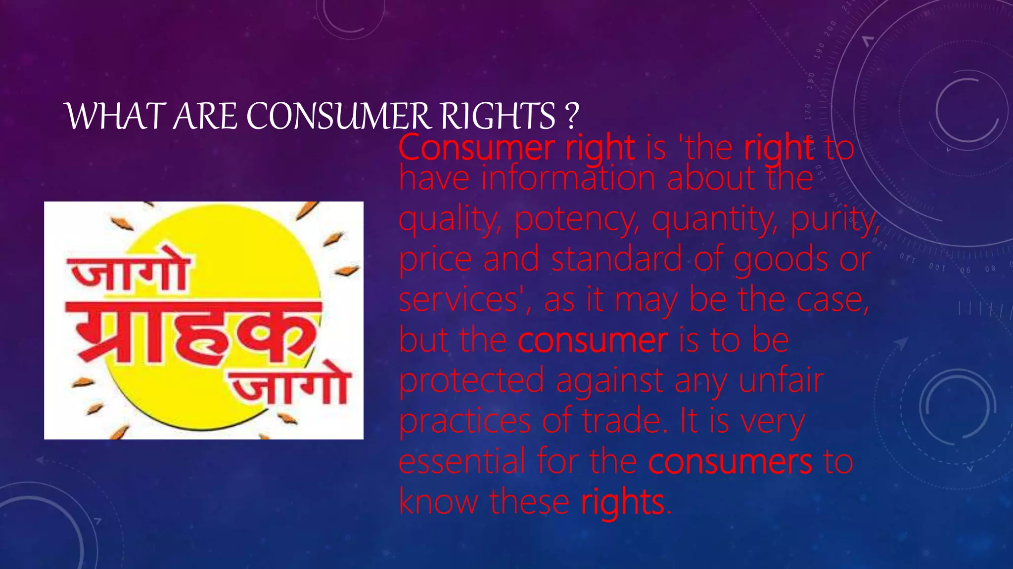 Consumer rights | PPTX
