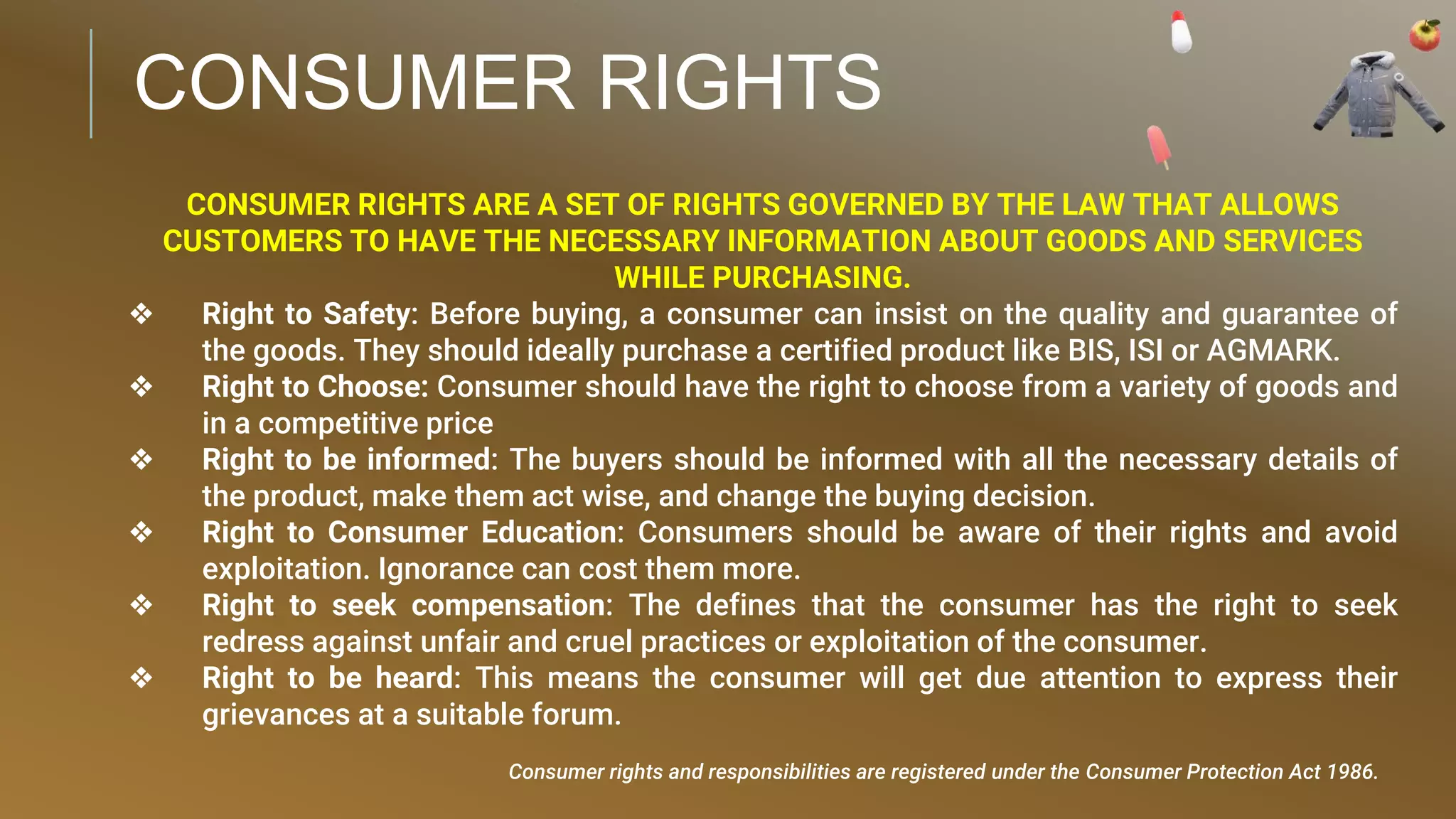Consumer Rights | PPTX