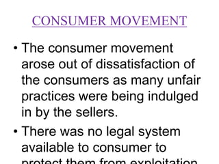 Consumer Rights | PPTX