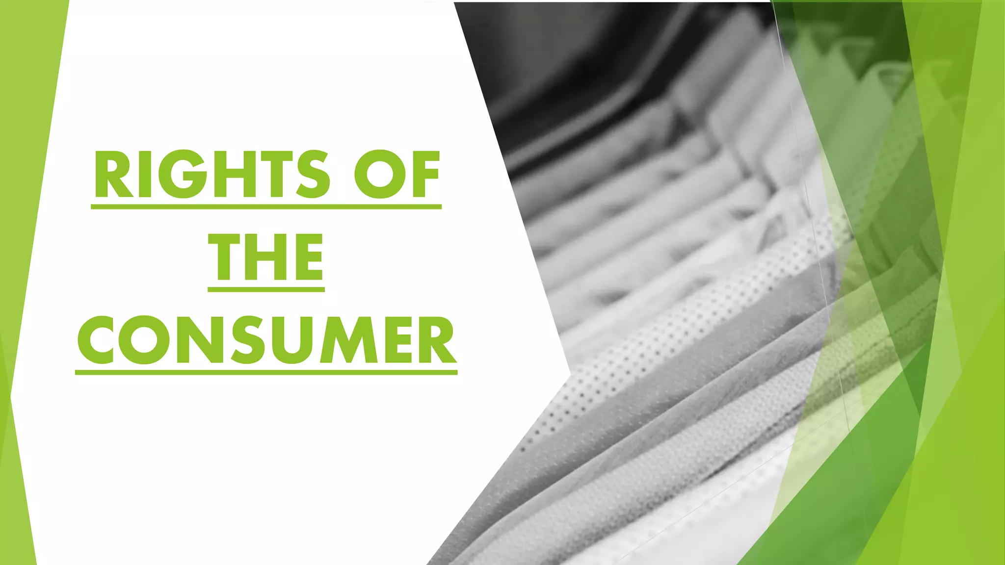 Consumer rights and its responsibilities | PPT