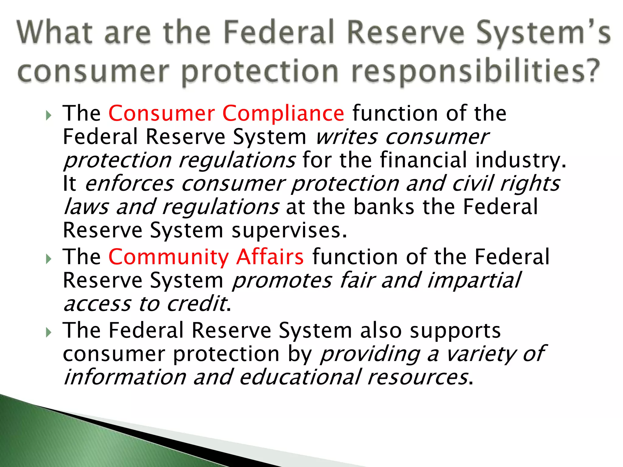 Consumer rights and responsibilities | PPTX