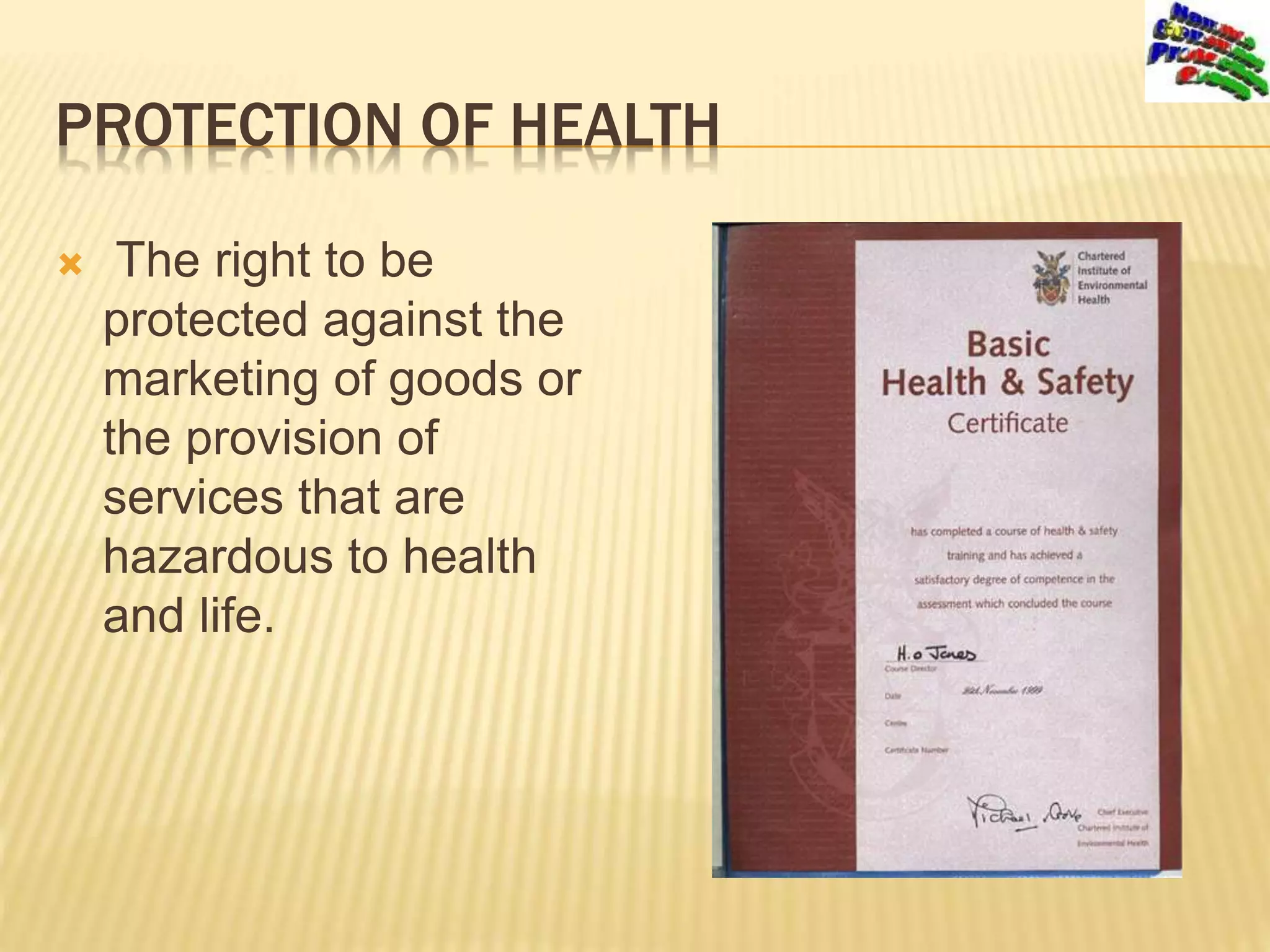 Consumer rights explained | PPTX