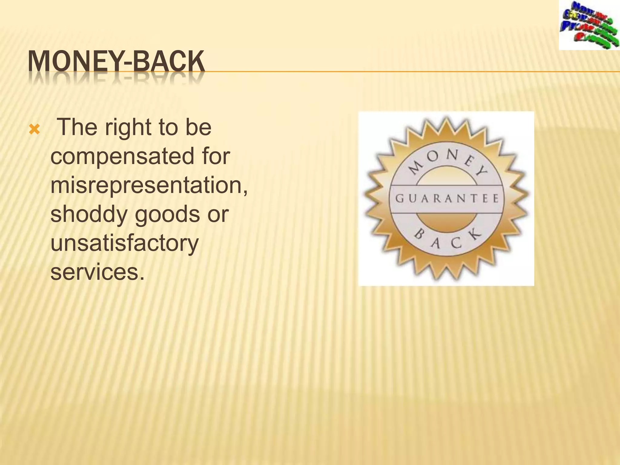 Consumer rights explained | PPTX