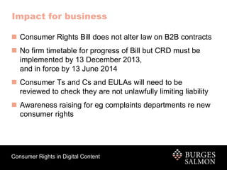 Consumer rights in digital content | PPT