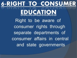 Consumer rights in india | PPT