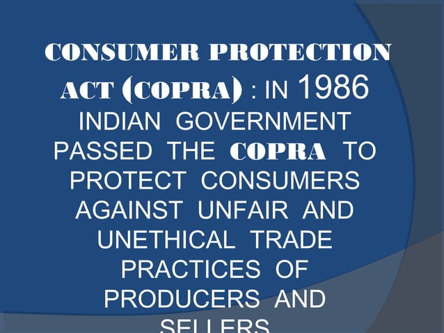 Consumer rights in india | PPT