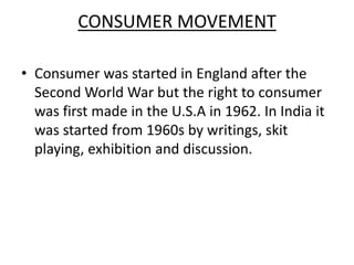 Consumer Rights | PPTX