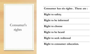 Consumer rights ppt | PDF