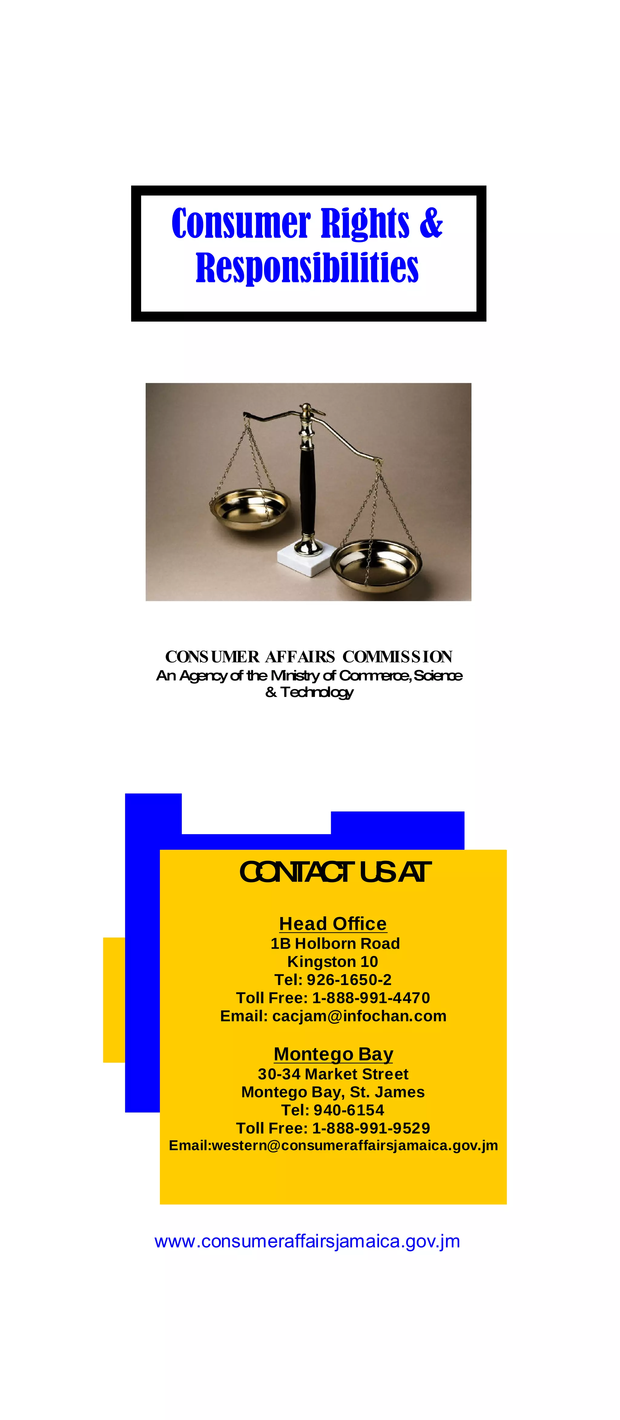 Consumer Rights&Responsibilities | DOC