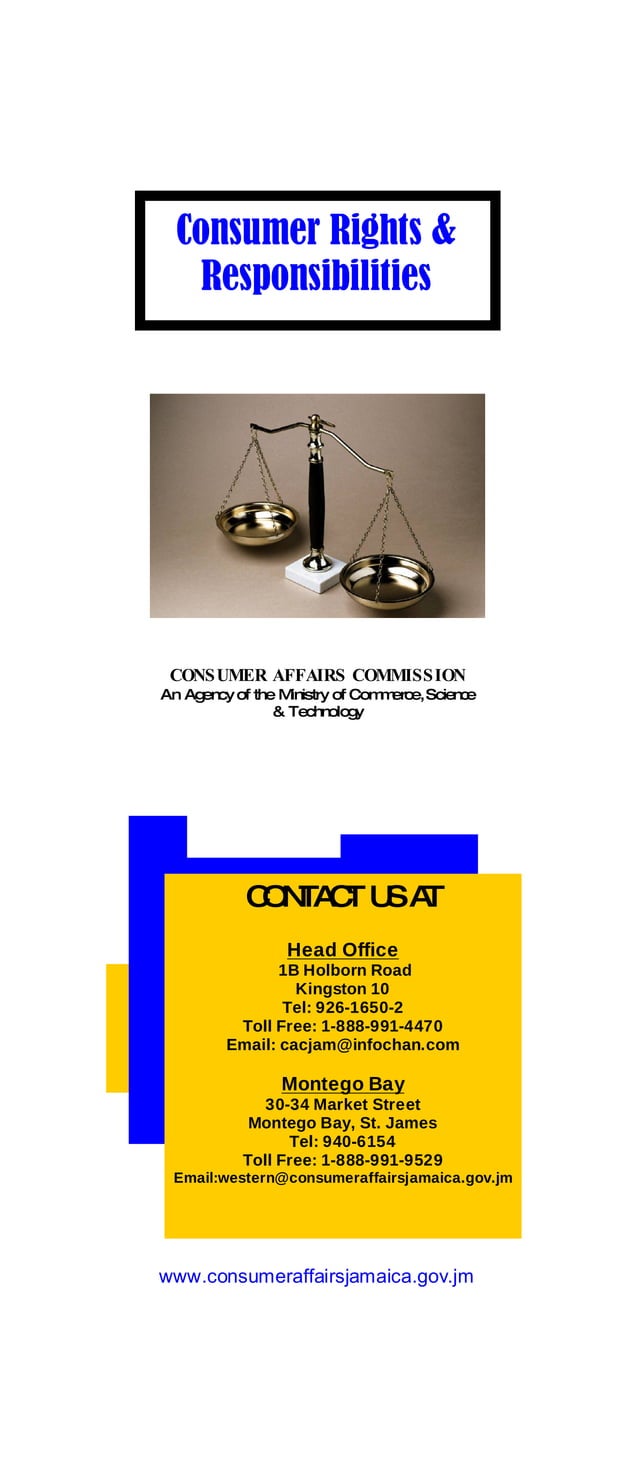 Consumer Rights&Responsibilities | PDF | Free Download