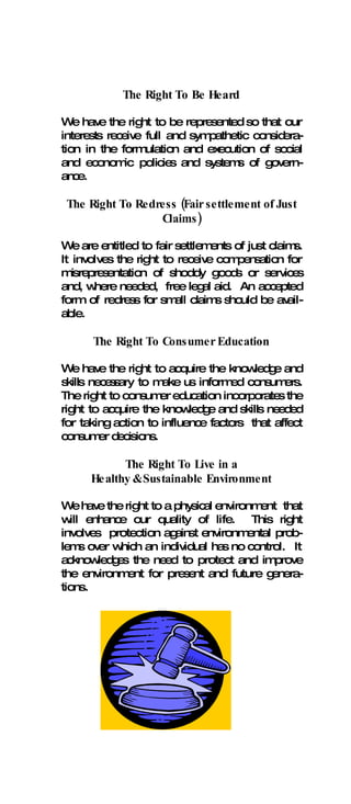Consumer Rights&Responsibilities | DOC