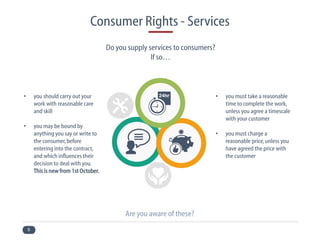 Consumer Rights Act 2015 - Will You Be Ready? | PDF