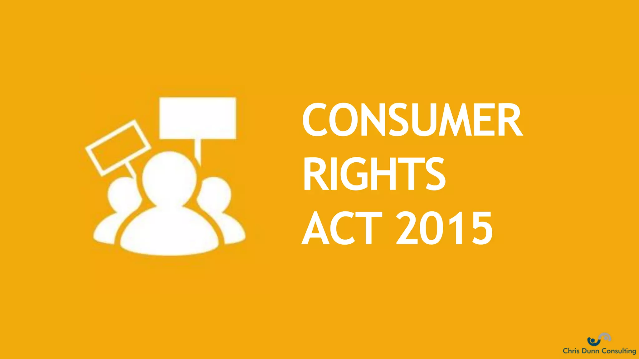 Consumer Rights Summary UK 2019 | PPT