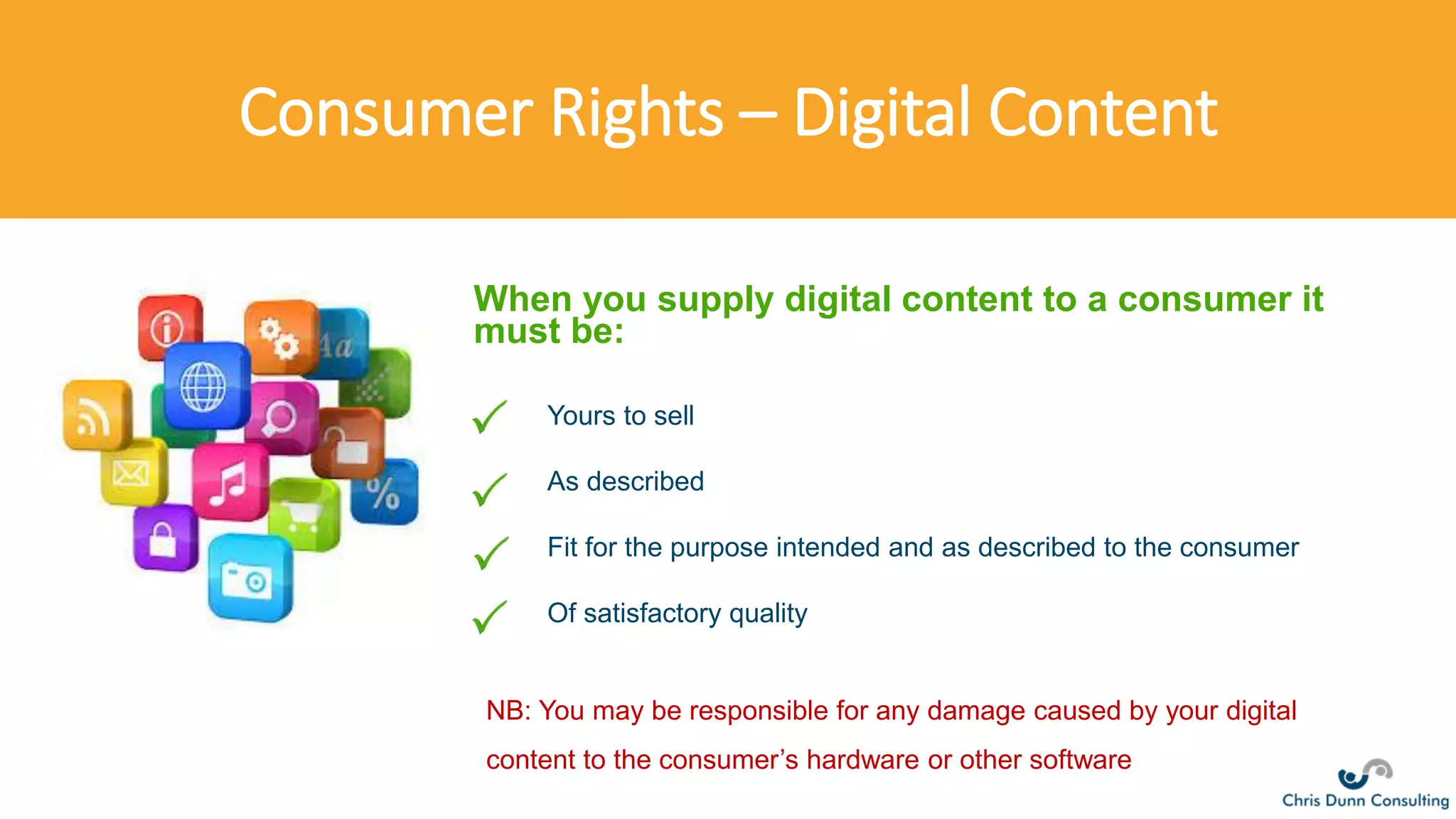 Consumer Rights Summary UK 2019 | PDF