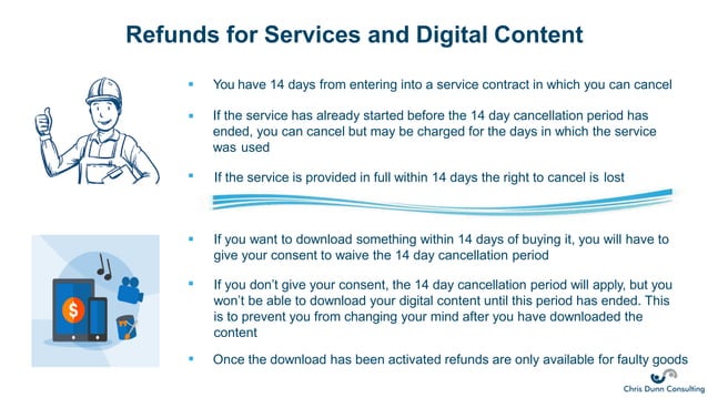 Consumer Rights Summary UK 2019 | PPT