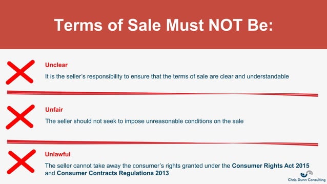 Consumer Rights Summary UK 2019 | PPT